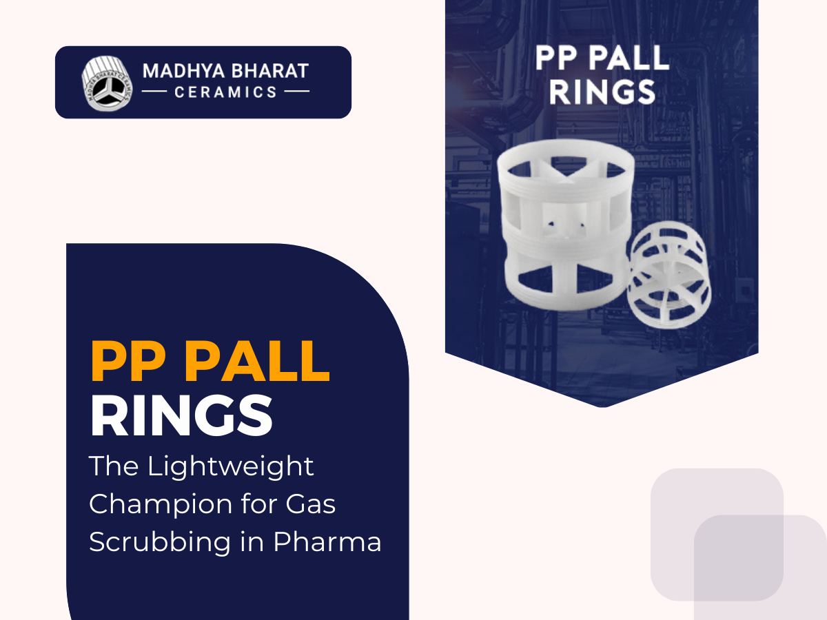 PP Pall Ring for Efficient Pharma Gas Scrubbing