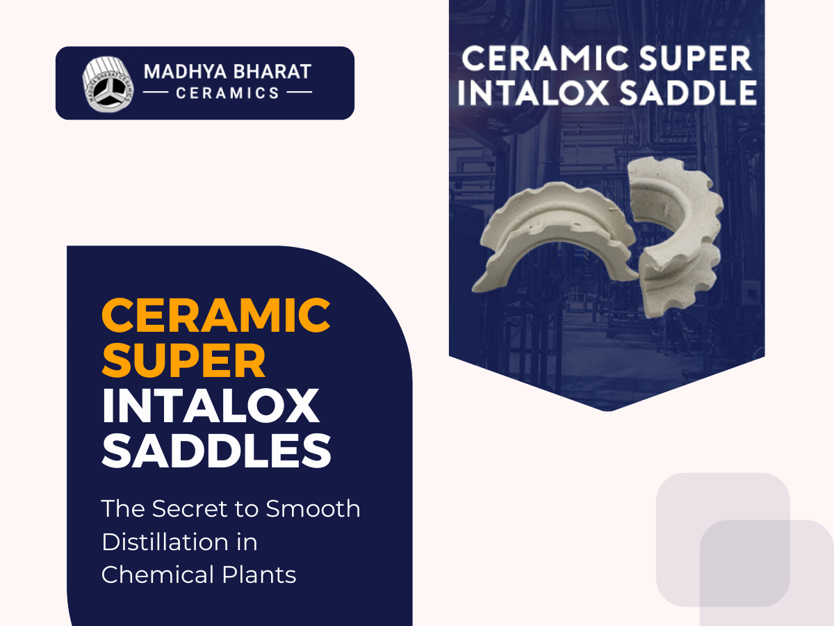 Ceramic Super Intalox Saddles for Distillation